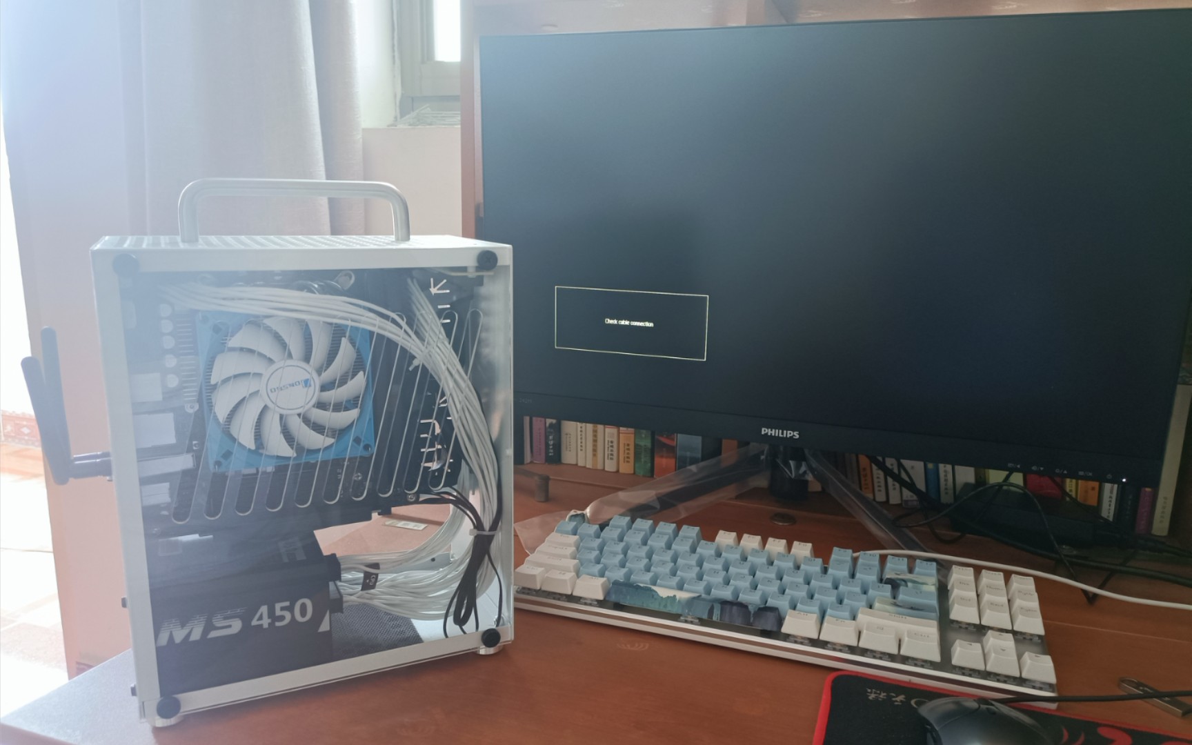 显卡暴涨时期,5500预算帮准大学生装一套itx主机? 能行!