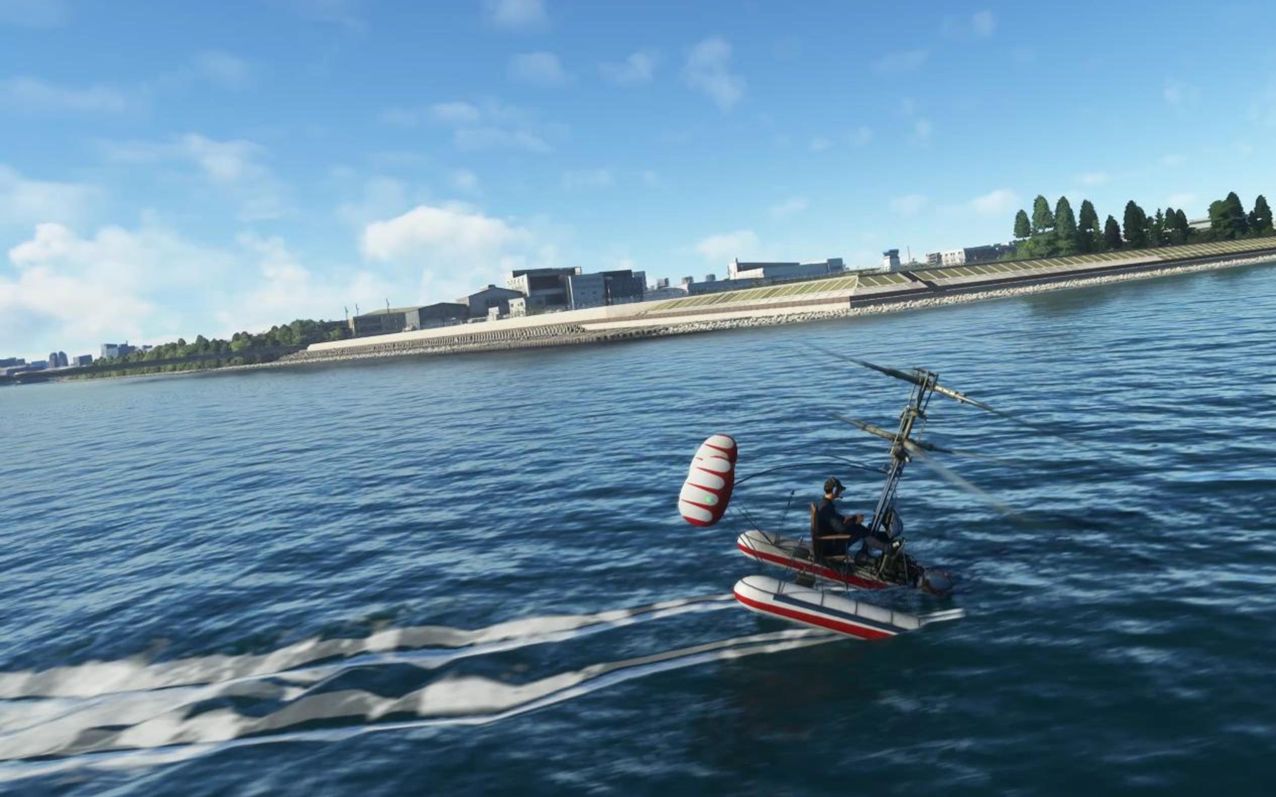 竹蜻蜓的水上娱乐【微软模拟飞行2020】