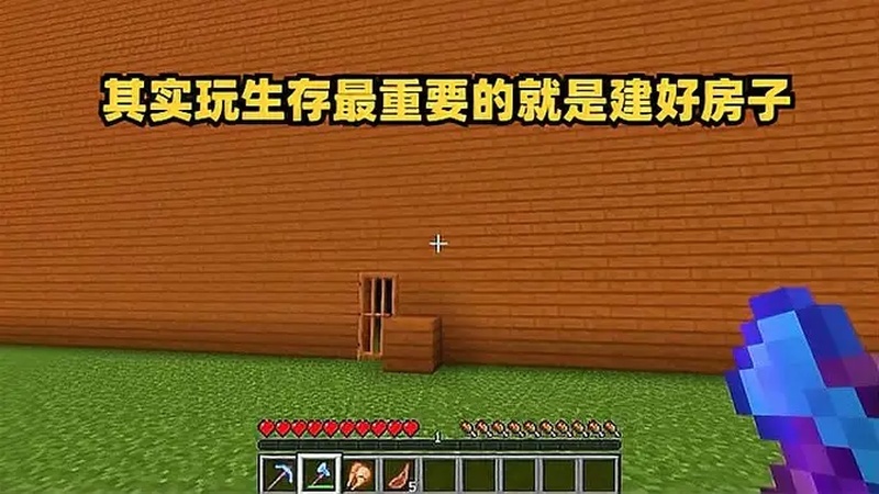 我的世界:其实玩生存最重要的就是建好房子!