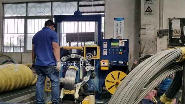我司直销钢丝绳缠绕包装机 铁丝缠绕打包机 铝卷铜卷缠绕机