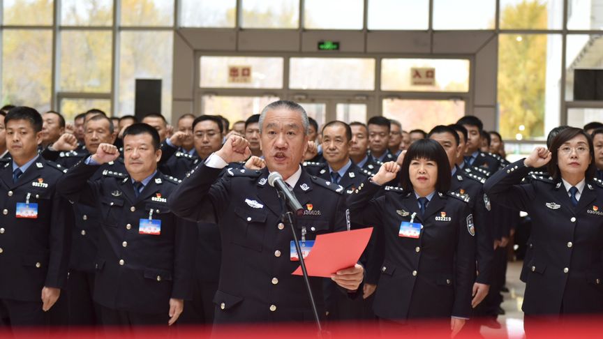 昌吉州公安机关举办“人民公安从这里走来”主题宣传活动启动仪式