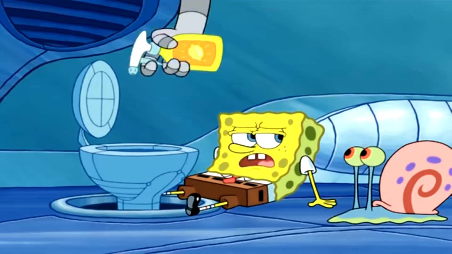 海绵宝宝:海绵宝宝房子哪来的,这下终于知道了,居然是速成房子