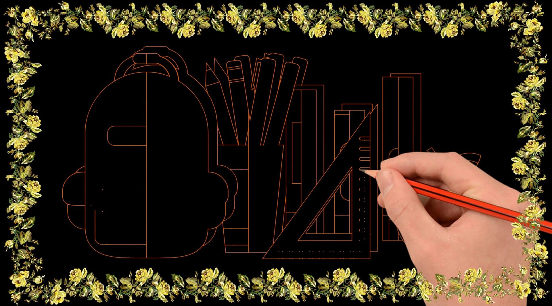 一分钟手绘:常见文具系列大全