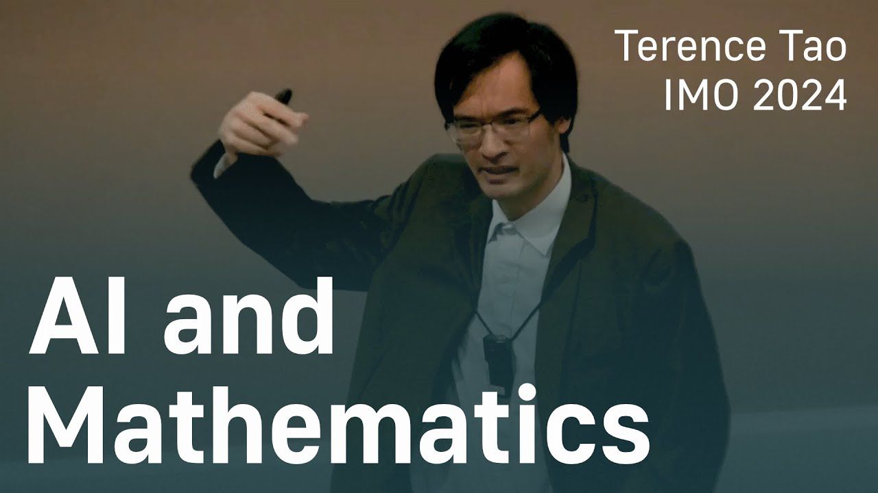 Terence Tao 陶哲轩 - 人工智能与数学|陶哲轩在国际数学奥林匹克竞赛...