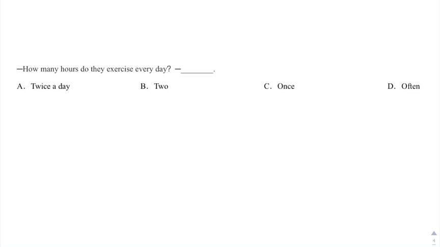 初二英语选择题,how many的特殊疑问句你如何回答?高频考点来了