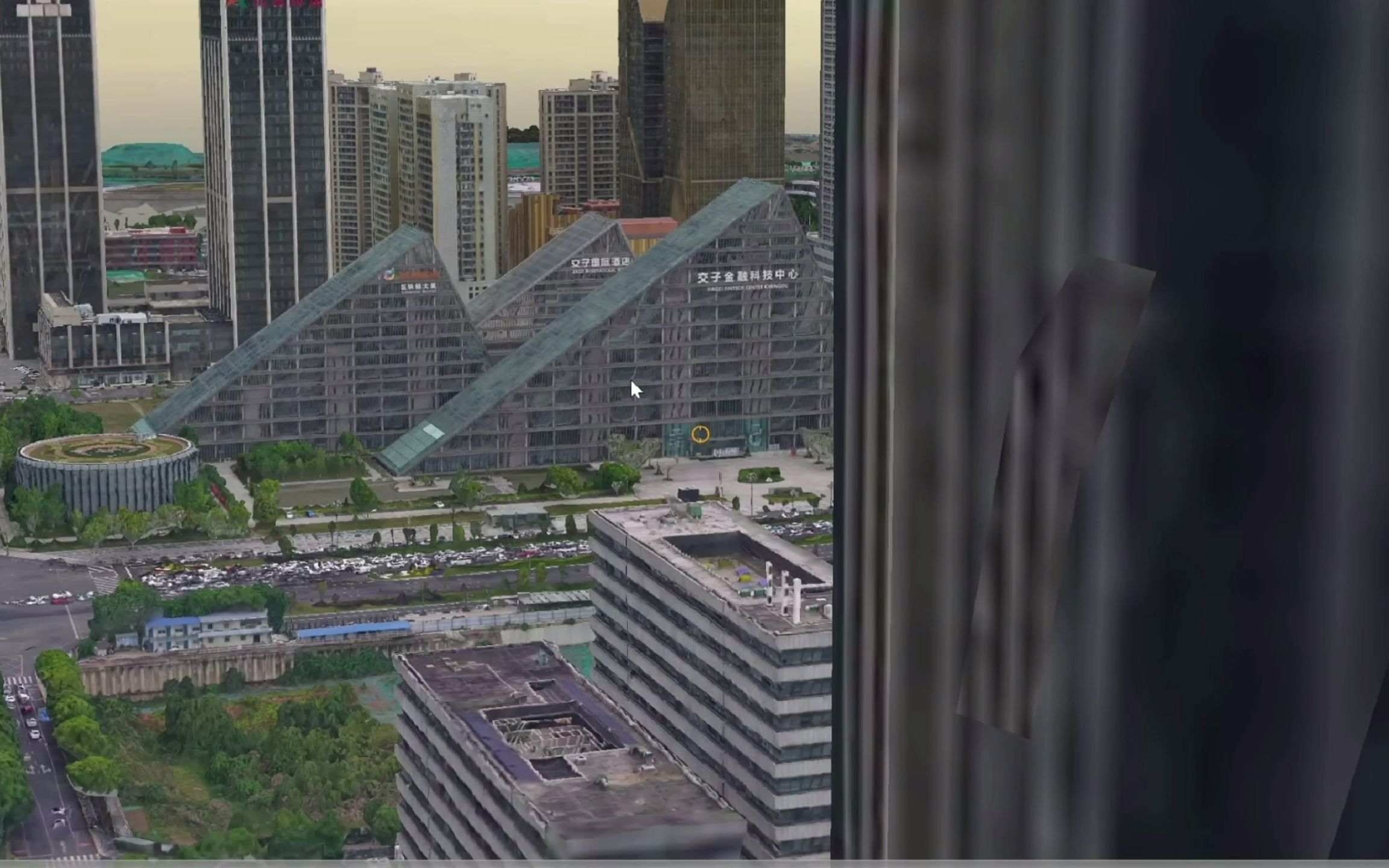 成都天府新区倾斜摄影模型-几何模型及GIS数据底座生成