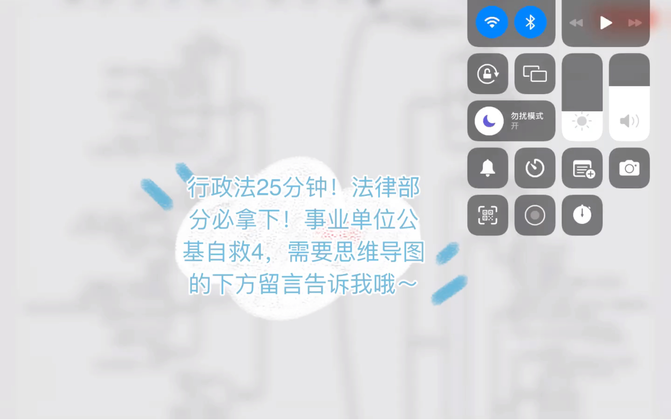 公基事业单位法律部分行政法20分钟一起过一遍吧～法律部分确实还是...