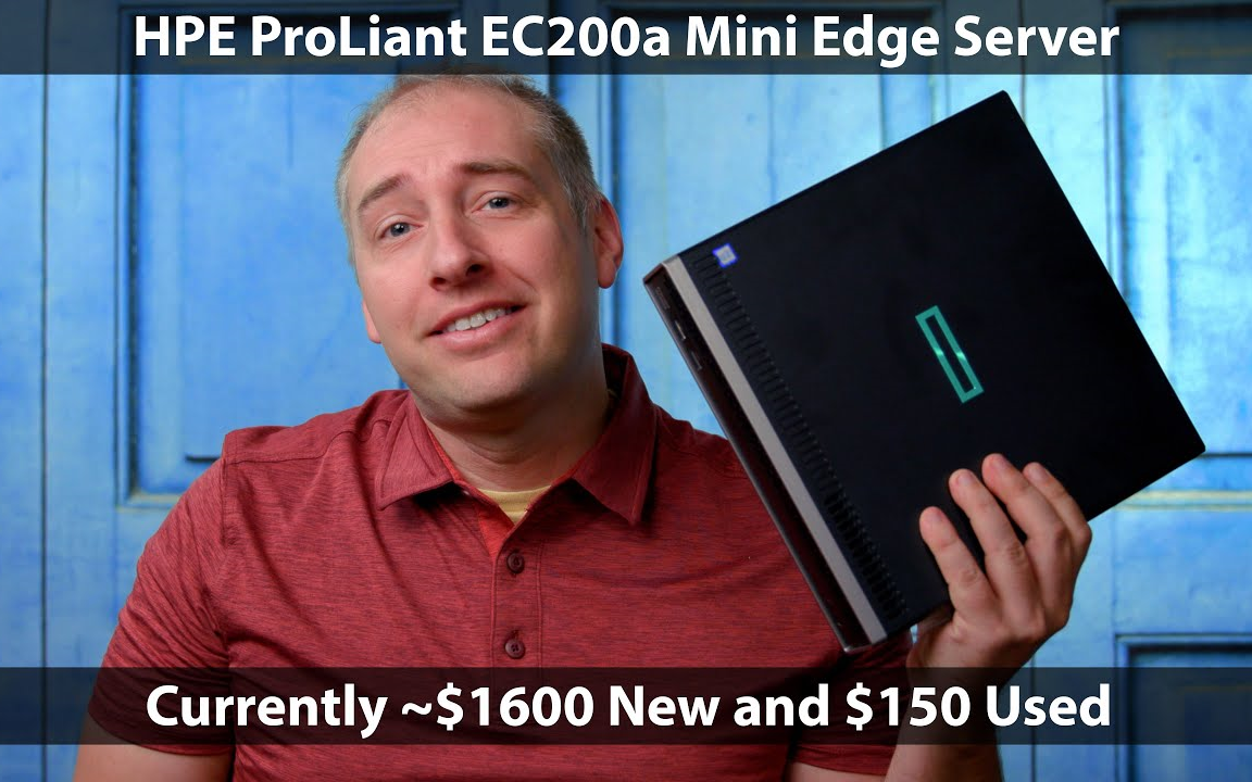 惠普HPE Proliant EC200A服务器评测: Intel Xeon D1518边缘计算平台(...