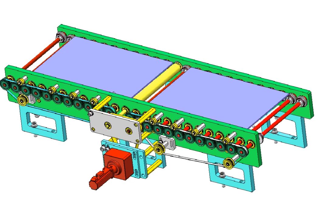 SolidWorks 自动化设计教程:玻璃输送设备的设计技巧及细节