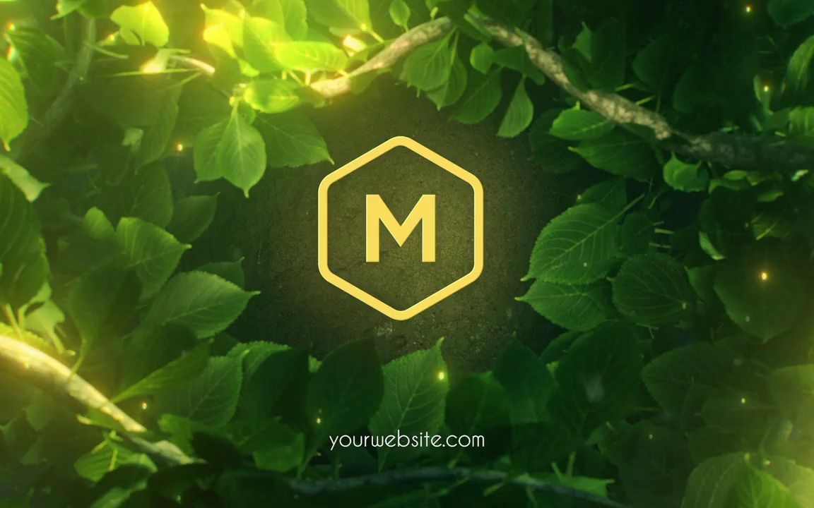 视频模板:森林标志PR模板