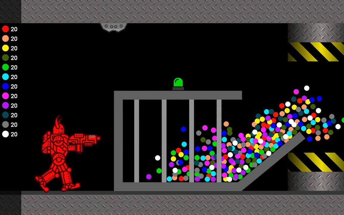 逃离星际战士-追求生存 弹珠竞赛 胜算几何?【NUM LOCK】