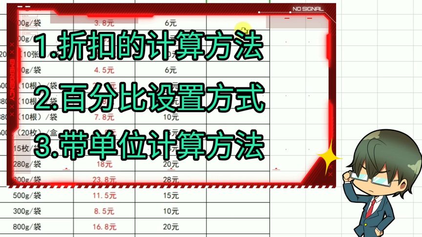 折扣计算器:Excel让你1秒钟知晓优惠折扣,心中有数不上当