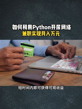 如何利用Python开展网络 兼职实现月入万元