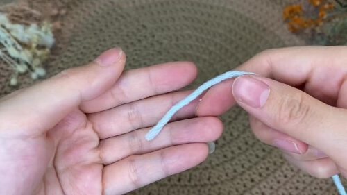 242棒针入门棒针起针方法14环形针双向编织的