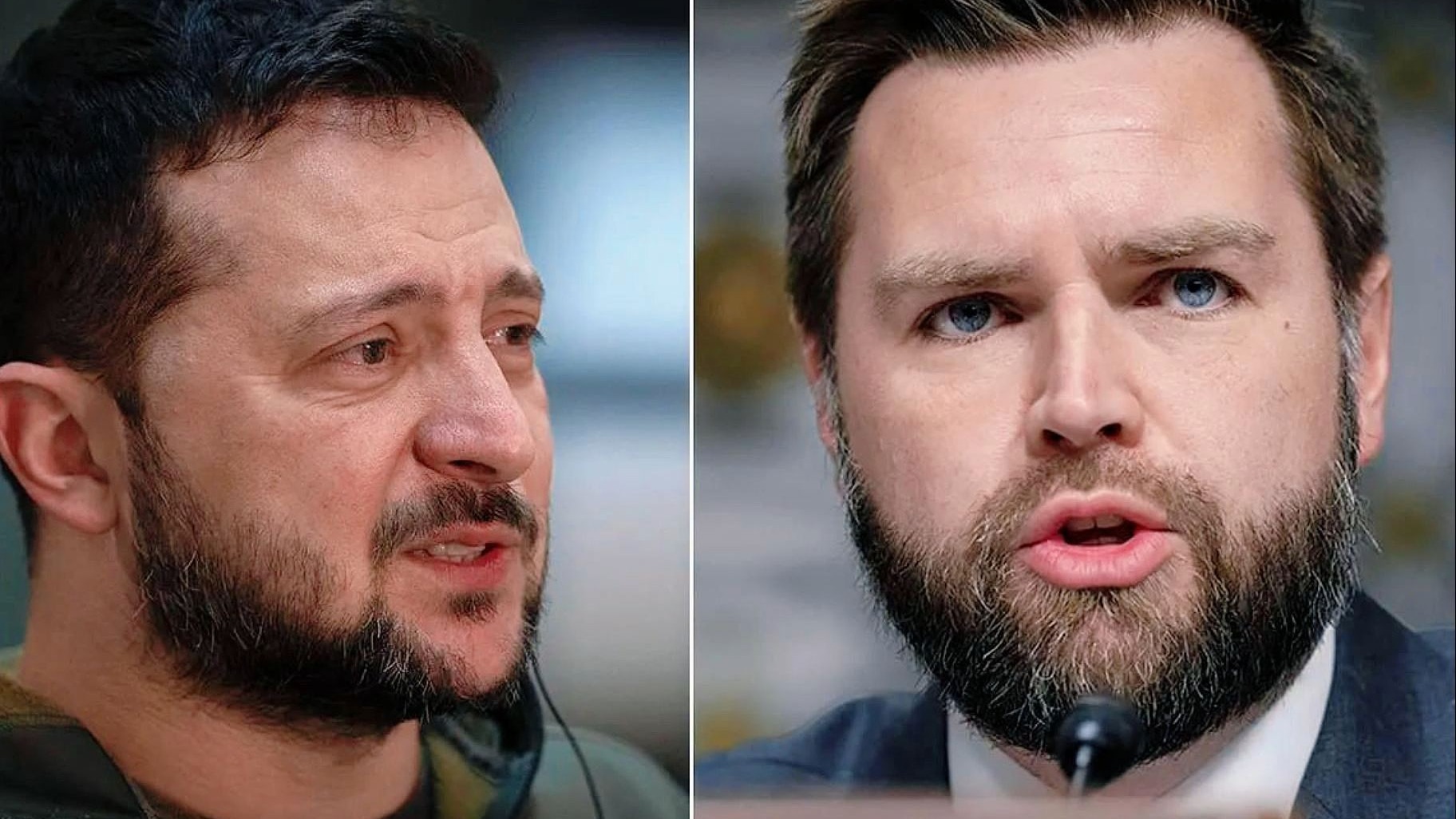 泽圣:希望美国为乌克兰提供安全保障!乌总统泽连斯基与美副总统万斯...