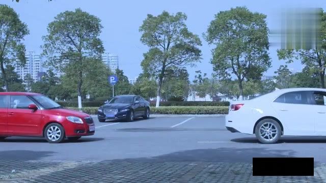 新手学车视频:判断车辆前后距离的方法