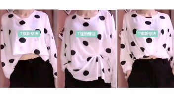 学学小技巧,解锁新穿法,与众不同的效果,时尚又潮流