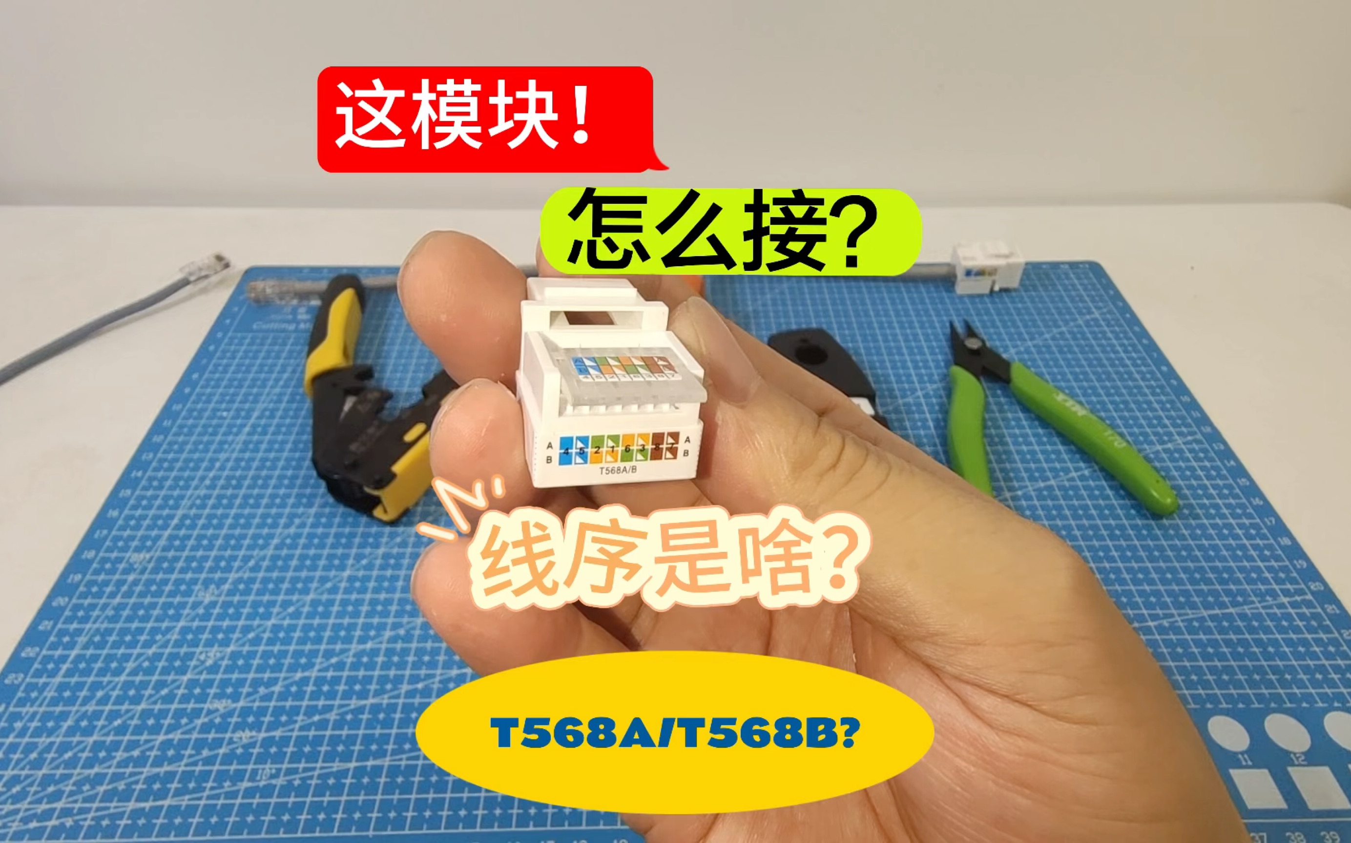 免打线模块应该怎么接线?徒手就可以吗?模块的接线顺序又是怎样的呢...