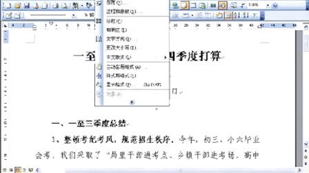 Word 2003 高级使用技巧——文章分栏