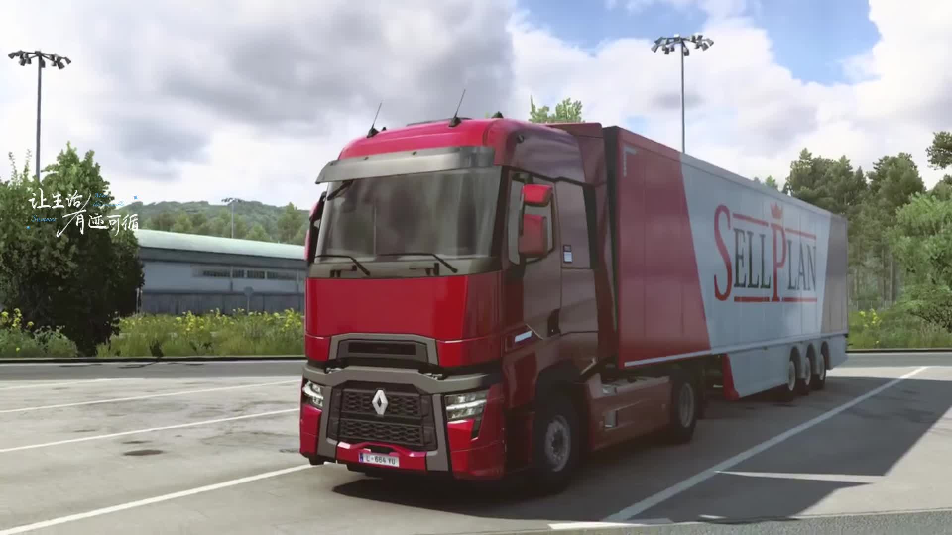 《团儿下载》#卡车模拟驾驶小游戏 #欧洲卡车模拟2