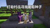 我的世界:萌新生存 暗墨解说 第9集 村庄寻找葡萄种子