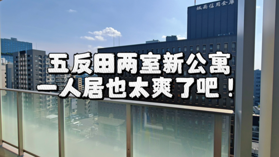 ...破亿了?宽敞厨房卫生间,适合单人或小情侣居住的高级公寓|东京房产