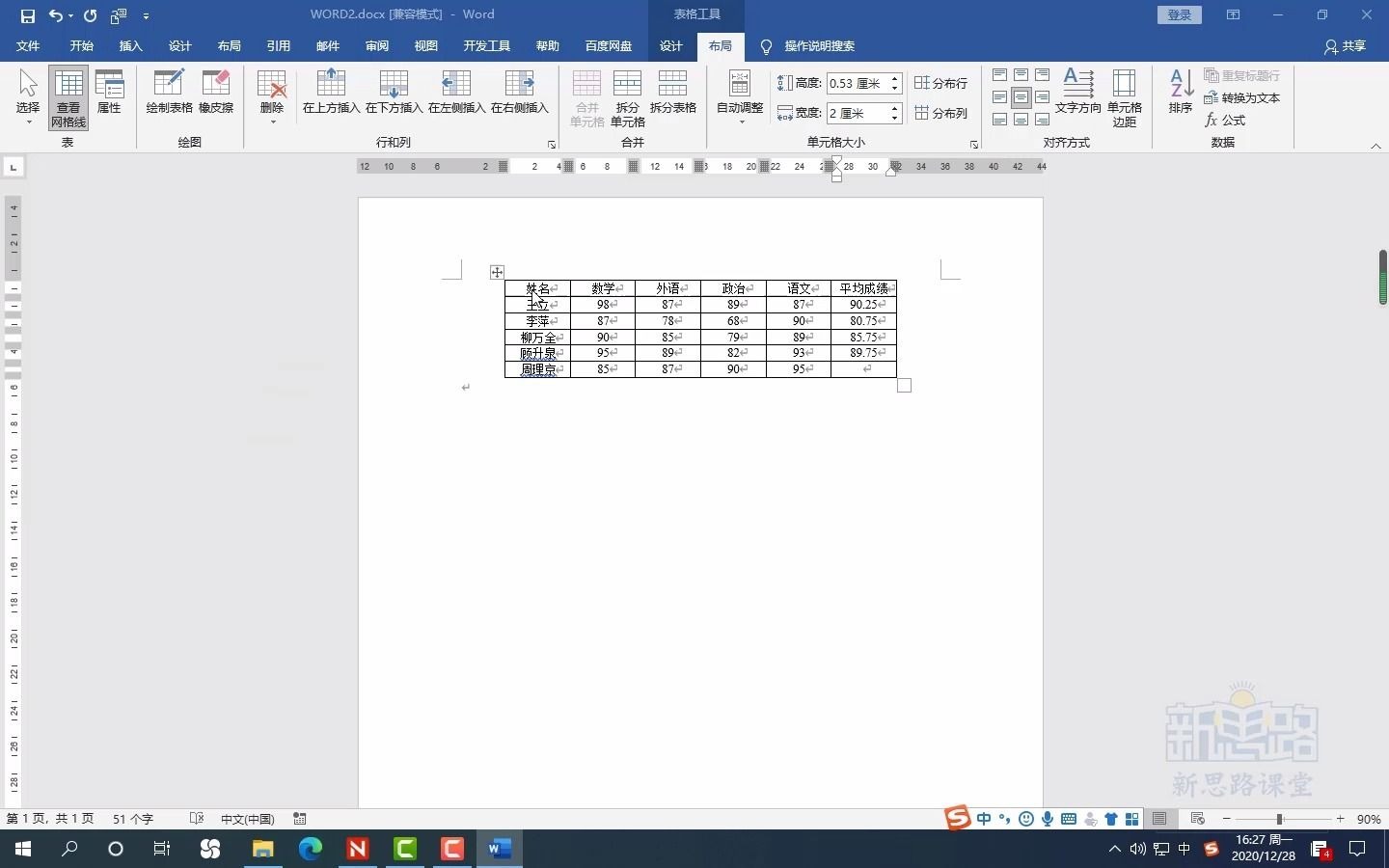 一级计算机基础及MS office应用 解题视频 第5套字处理题