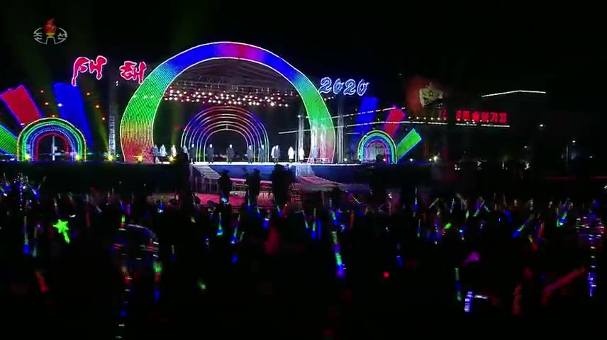 全场视频【牡丹峰乐团】2020朝鲜平壤 跨年演唱会(无卡顿,漏音 朝鲜...