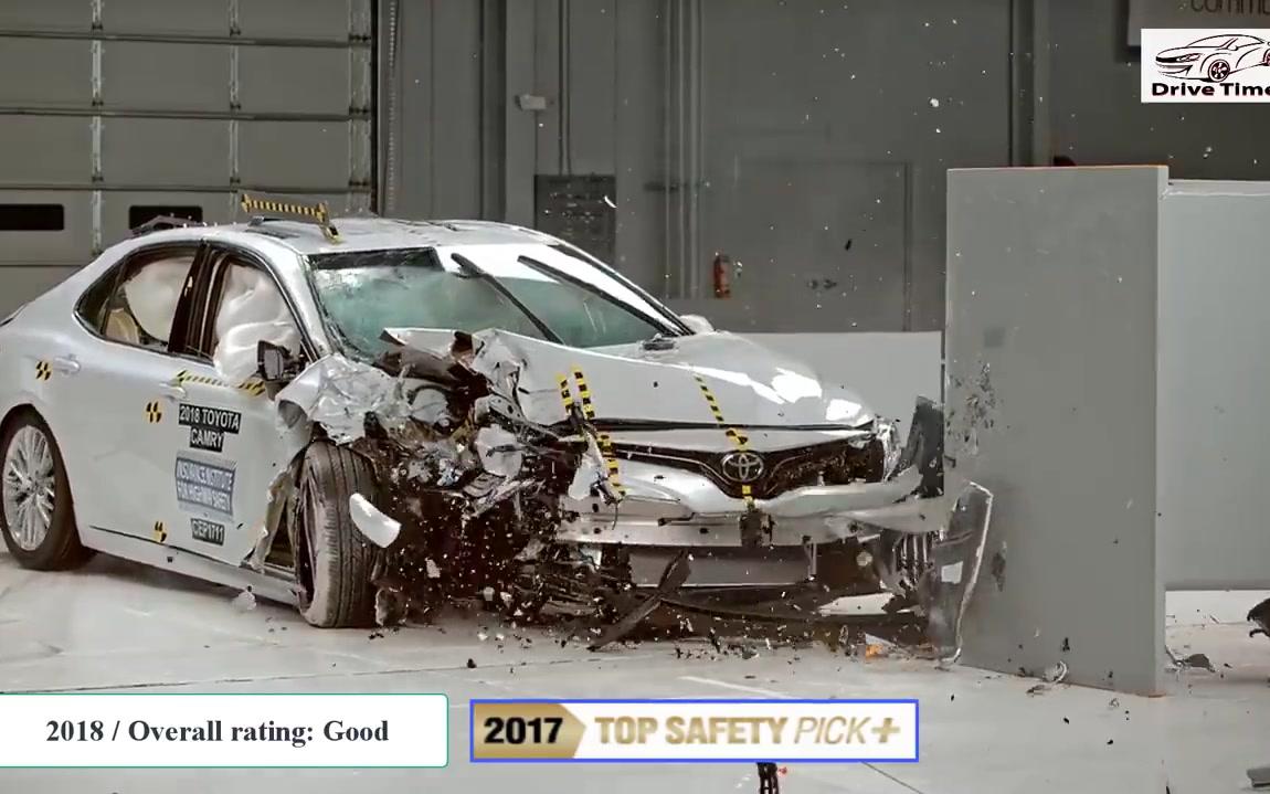 【我不是天生强大】凯美瑞碰撞测试进化史(2002-2018)