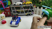 儿童玩具,过家家分享变形小汽车与喜羊羊玩具视频