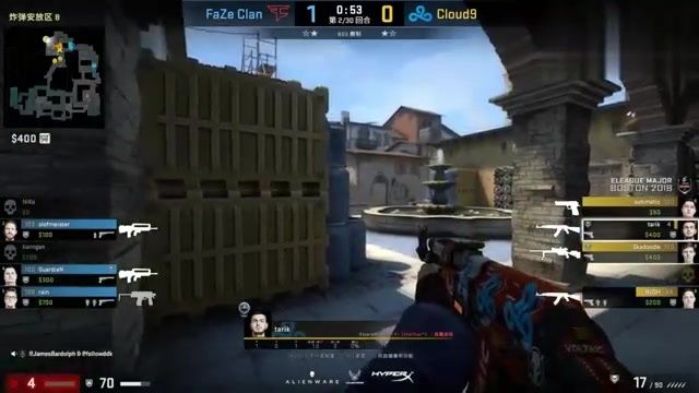 CSGO赛事解说1:总决赛面对迎面两闪光,职业玩家的操作惊到我了