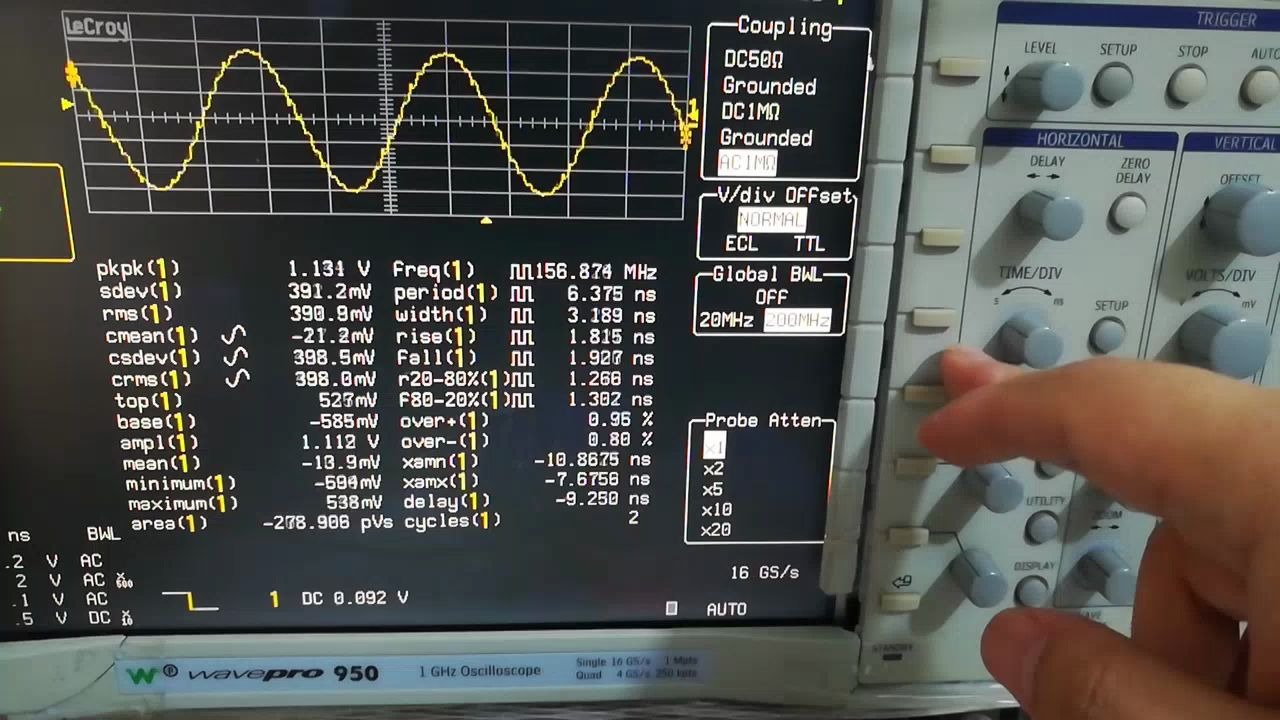 2SC3356压控振荡器特性测试