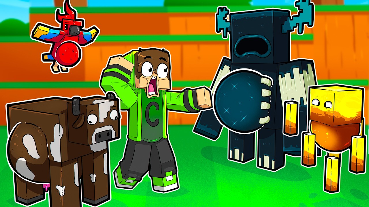 我的世界:里的生物全都怀孕了!