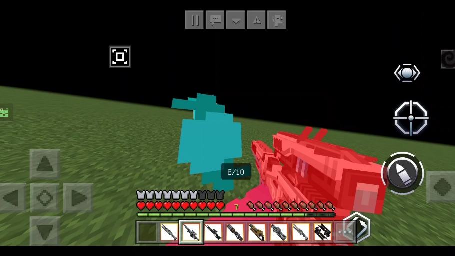 我的世界打坚守者50多只