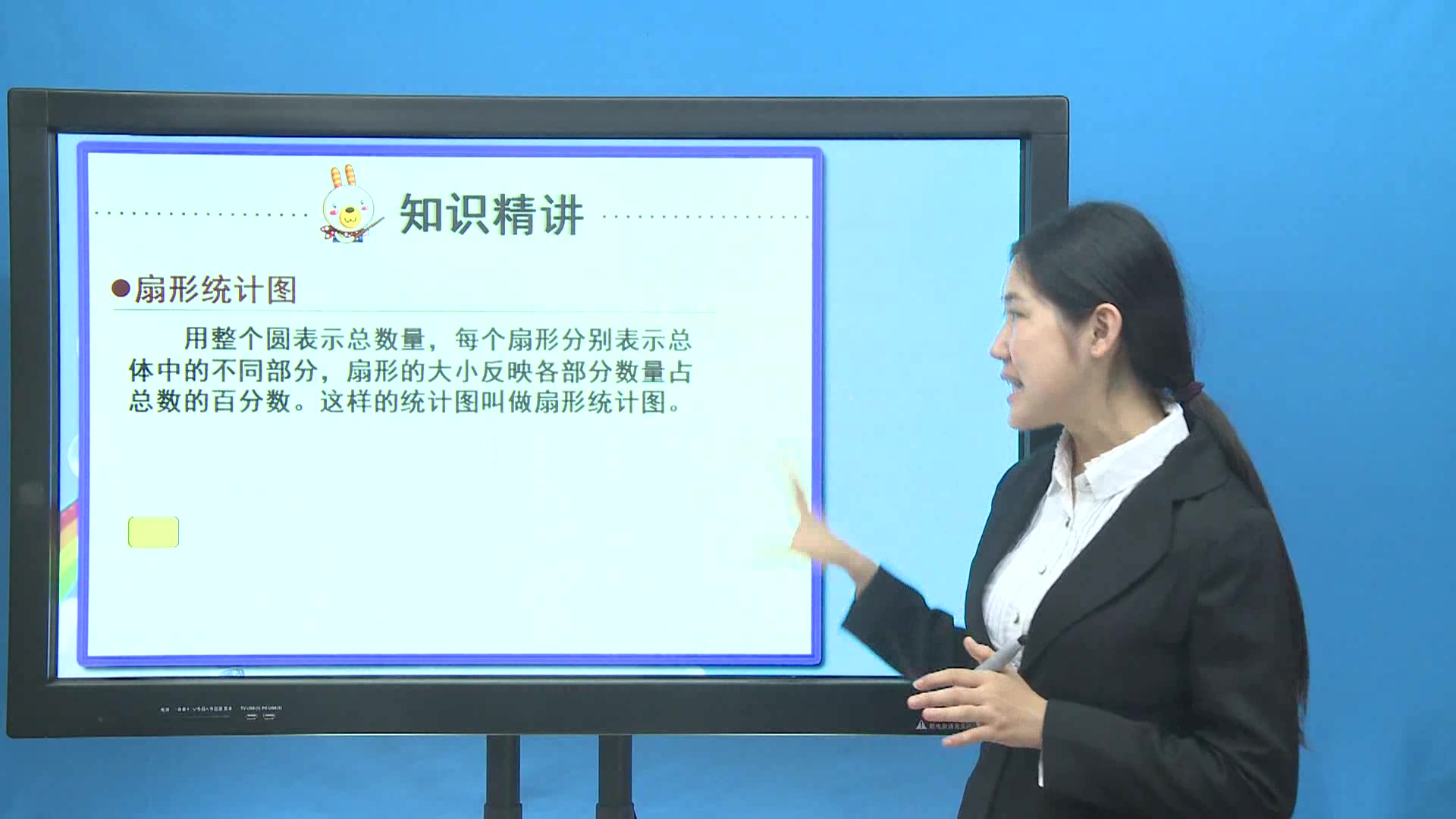 人教版小学数学六年级上册_第7单元:扇形统计图