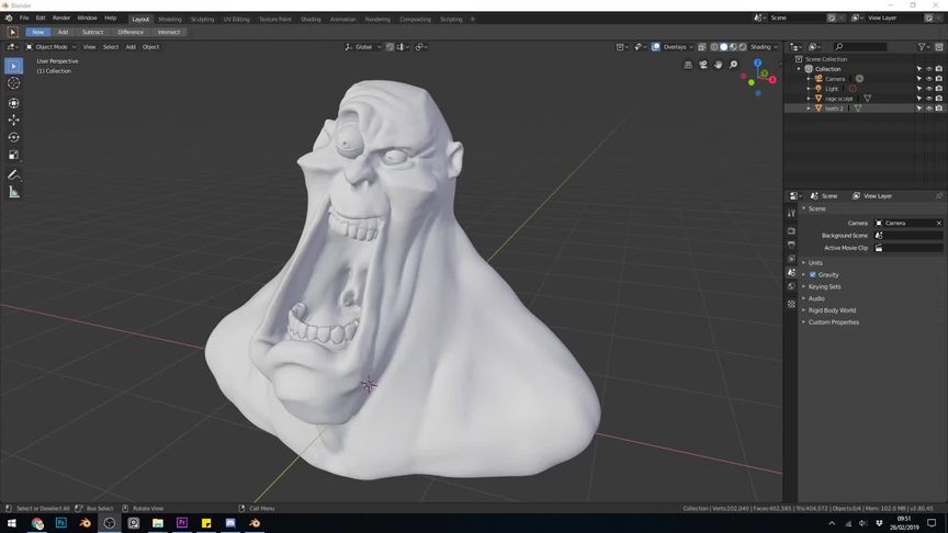blender-2.8-3D打印流程第1部分准备打印模型