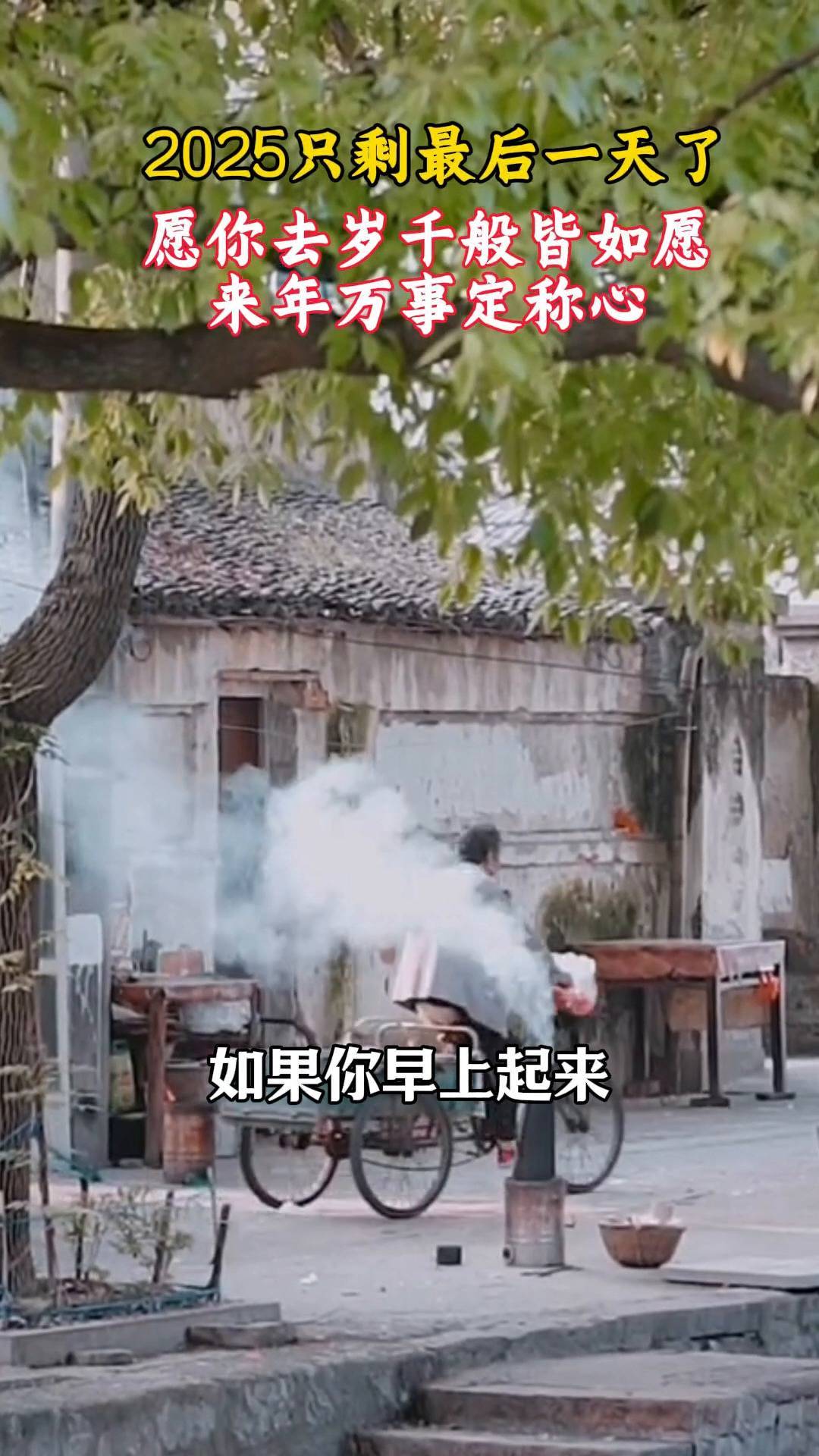 2025年只剩最后一天了,这一年的你,真的辛苦了!