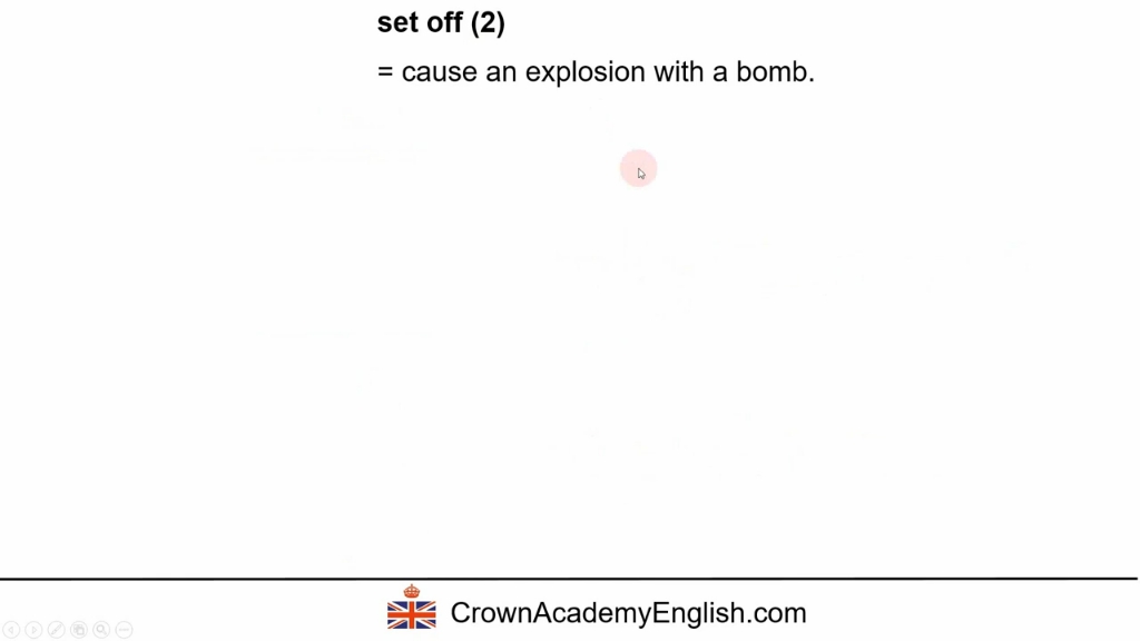 Set off, setback, set out老外教你区分清楚!