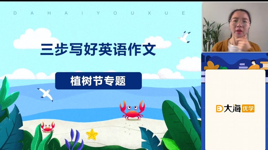 三步写好英语作文-植树节