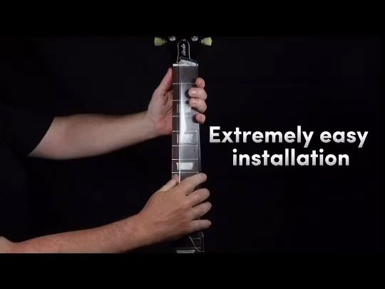 可以拆卸的无品指板