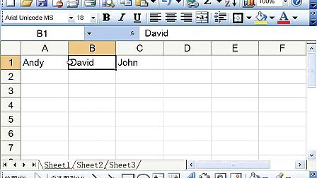 郭安定老师的Excel2003实用基础教程01-01 单元格的新增编辑