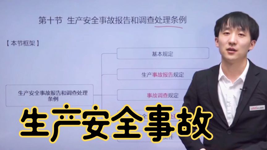 第五章 第十节 生产安全事故报告和调查处理条例01