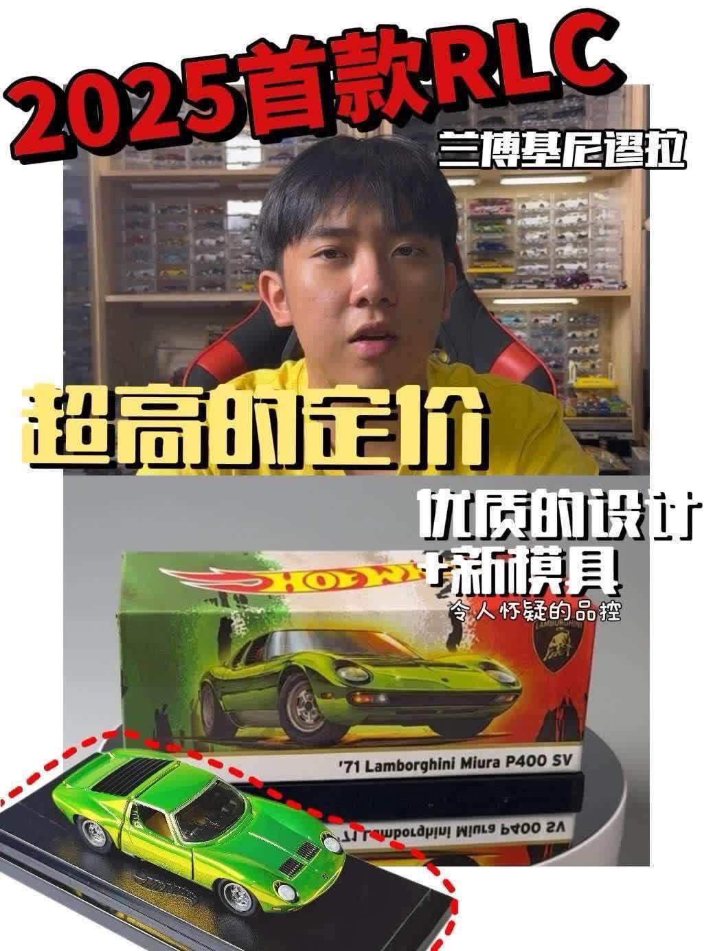 2025年的第一台rlc汽车模型 风火轮 男人的玩具 合金车模 好物推荐~~!