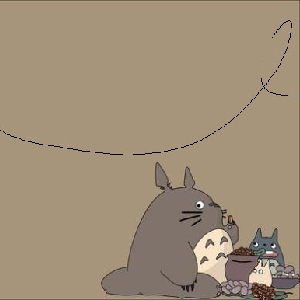 龙猫和它的纸飞机 