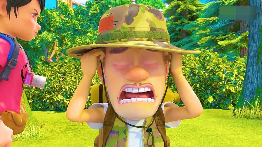 熊出没光头强动画片,熊出没动画片高清版,熊出没之丛林迷路