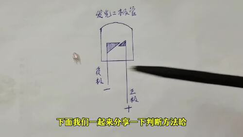 3秒速查!发光二极管正负极辨别技巧全揭秘