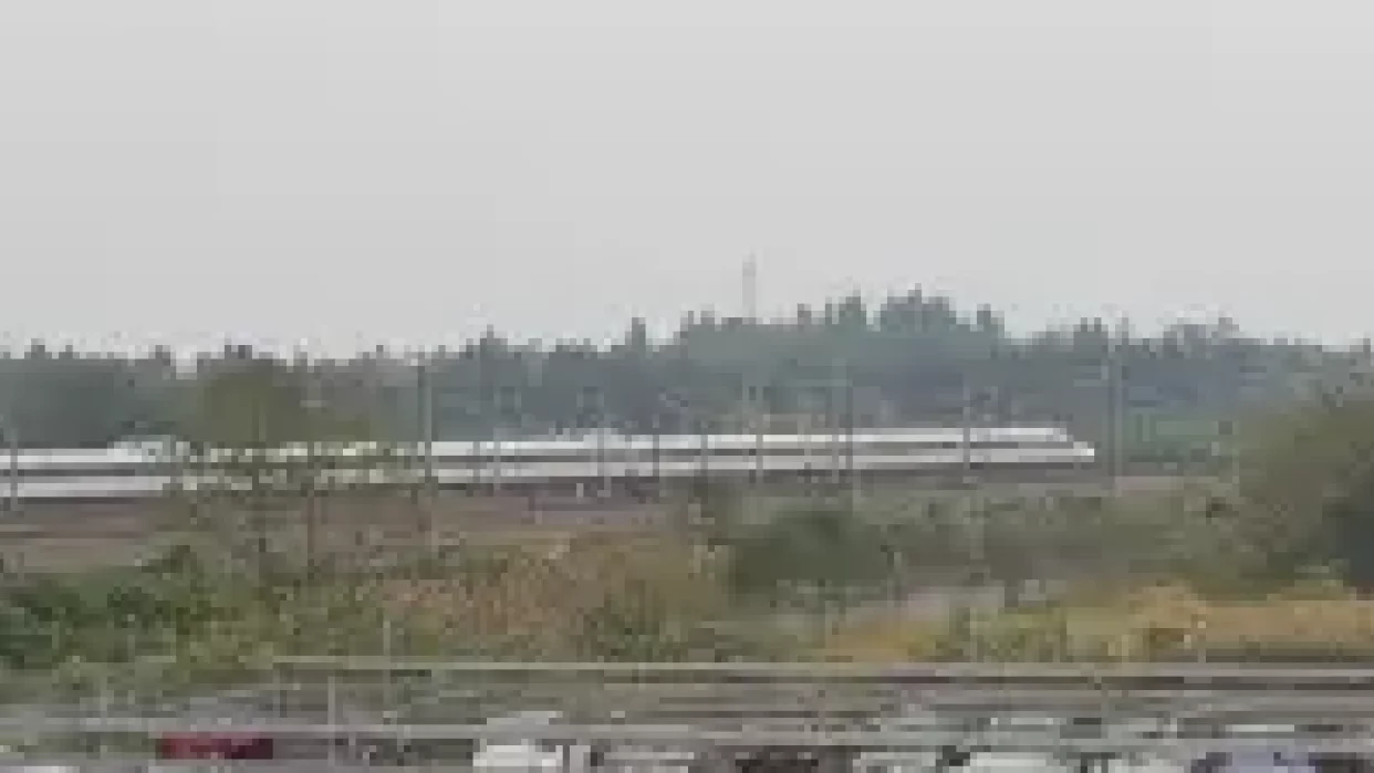 G1545(南京南站-南宁东站)本务南宁局南宁段,搭载CRH380A统型车底,...