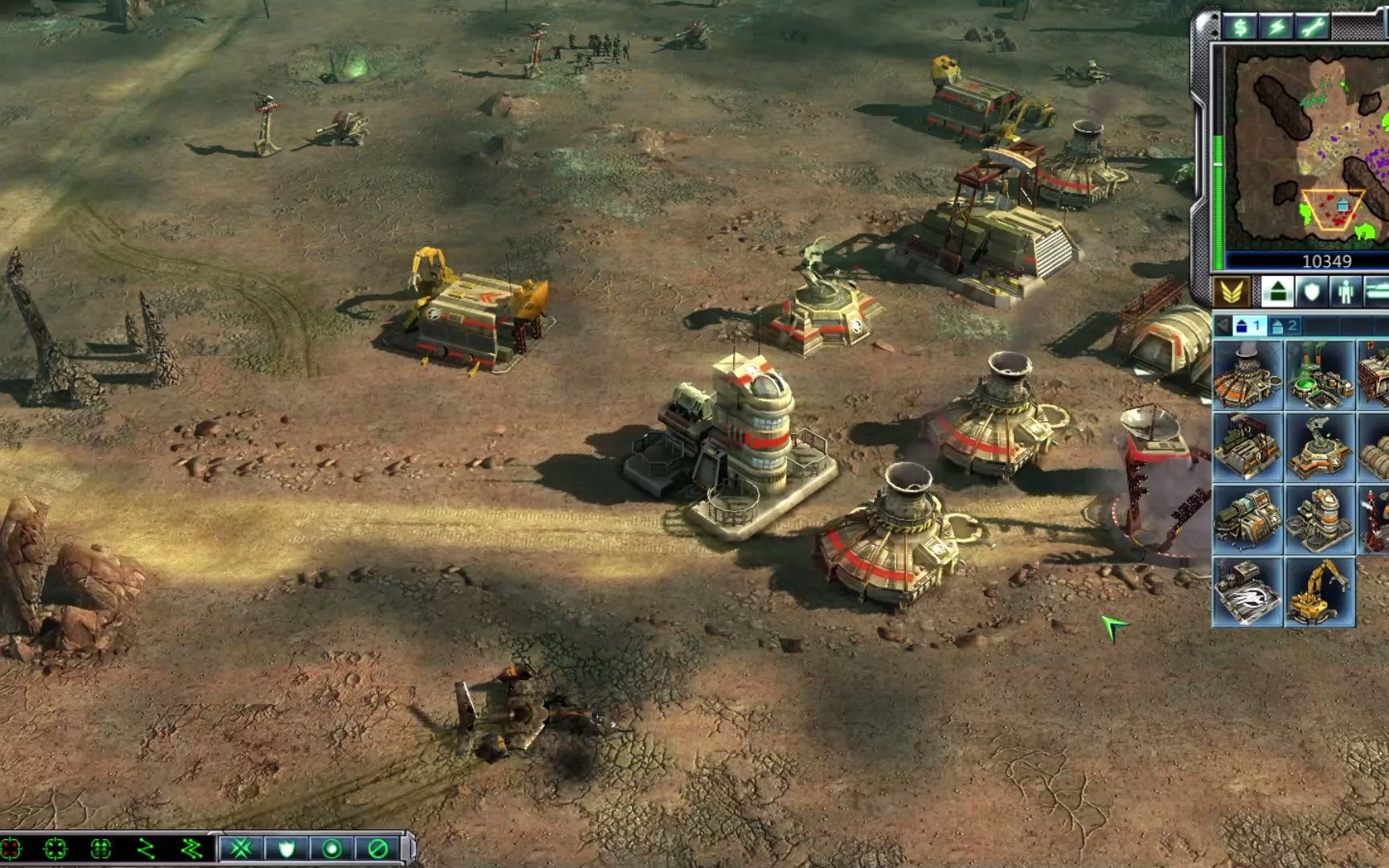 命令与征服3凯恩之怒:2GDI对战2NOD