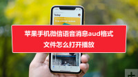 微信语音消息aud格式文件怎么在电脑上打开播放