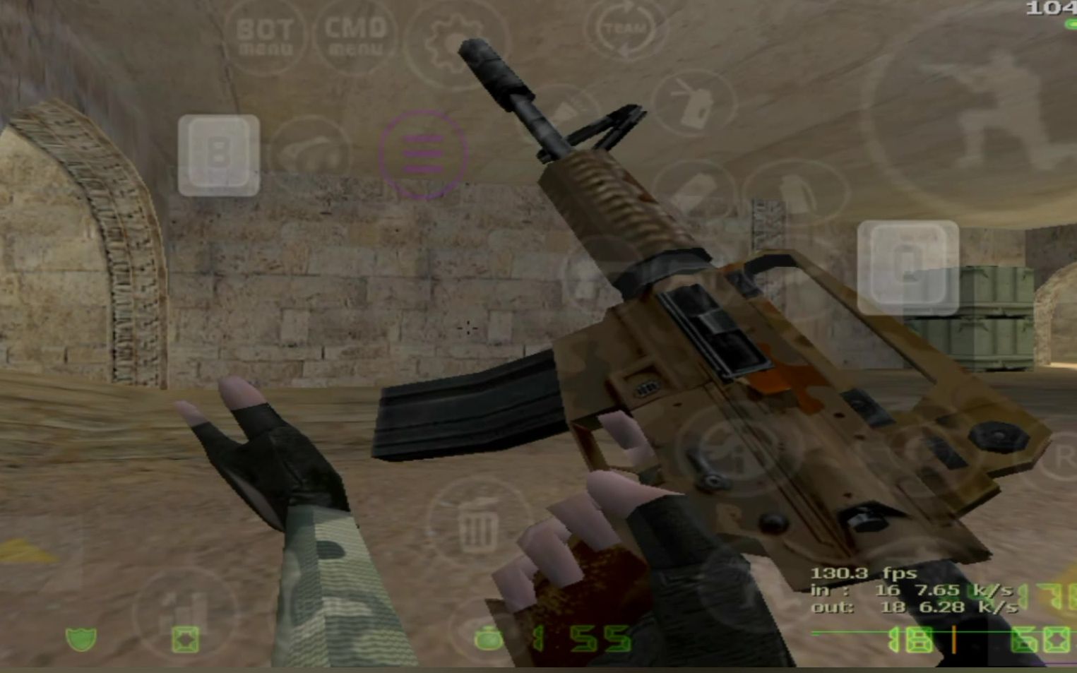 [CS1.6模型] AK47 M4A1贴图模分享